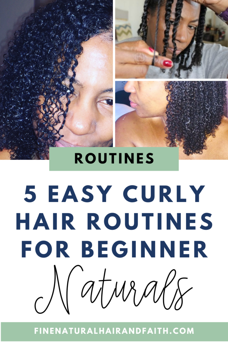 Hair Routines for Curly Hair: 5 Hair Regimens for Fine Natural Hair