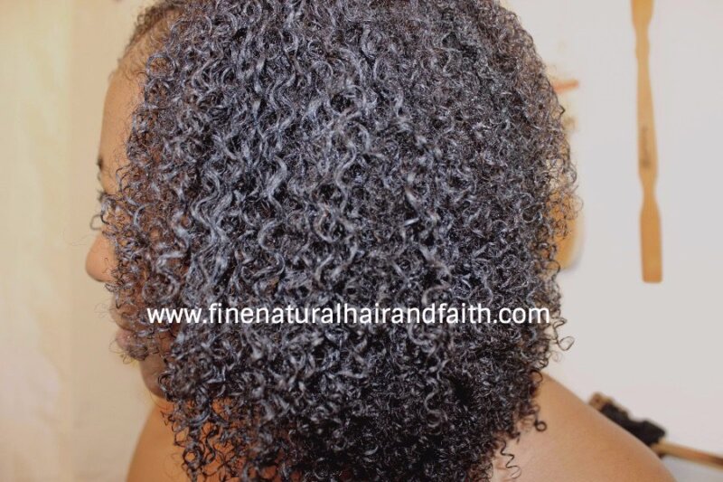 Low Manipulation Styling | Fine Natural Hair