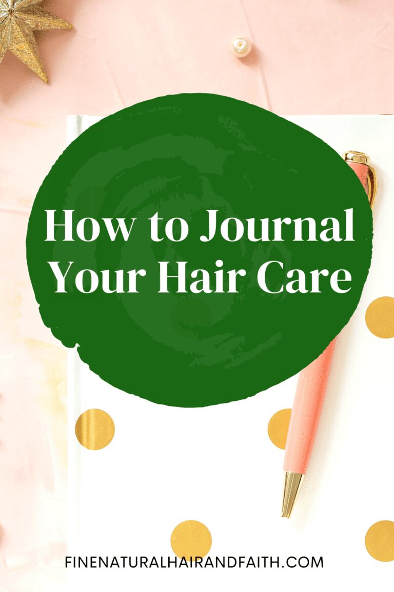 How to Create a Hair Journal: Using a Hair Journal to Track Your Progress