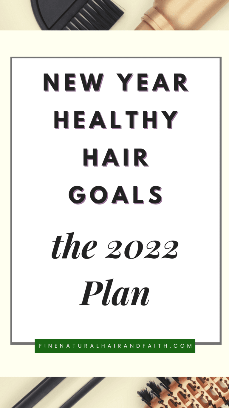 New Year Hair Goals | Healthy Hair Goals for the New Year (2022)