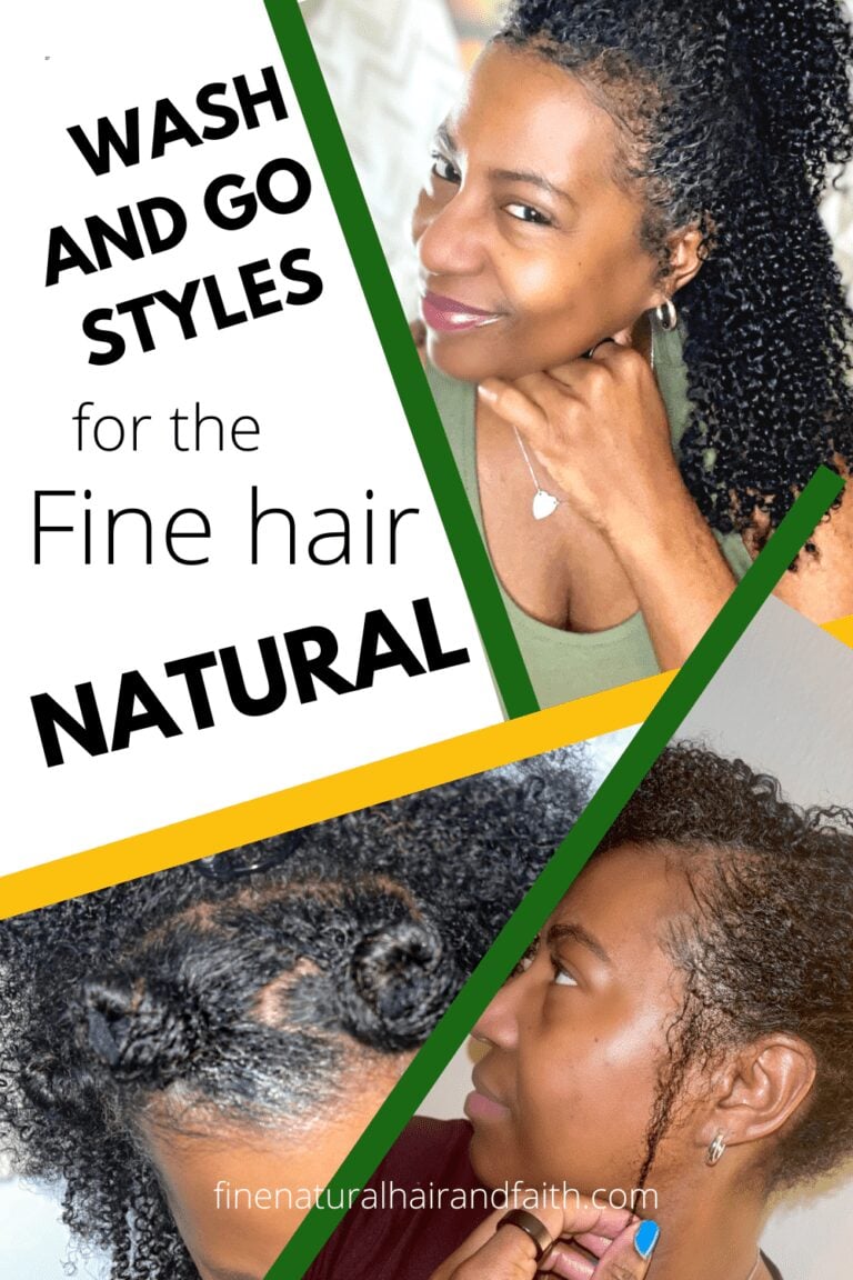 3 Cute Ways To Style Your Wash and Go How to Style Your Wash and Go ...