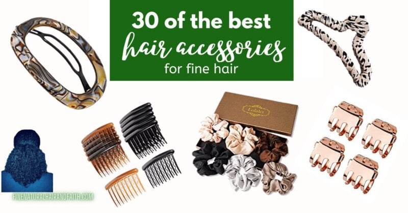 30 Hair Accessories for Fine Hair : Including The Best Clips