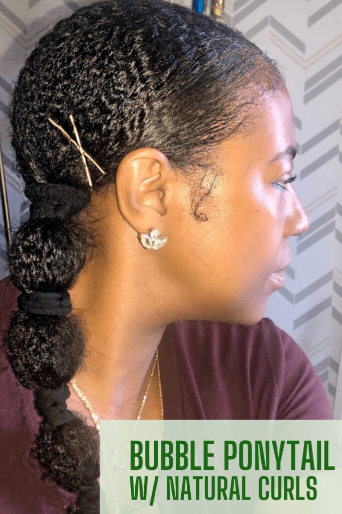 50 Easy Natural Hair Ponytail Styles for Curly Hair