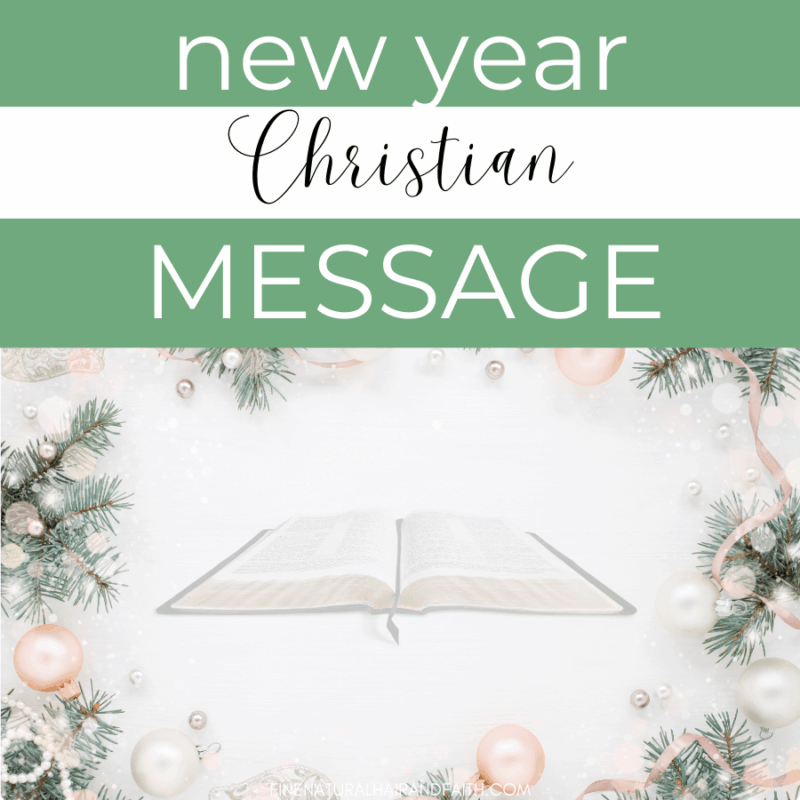 A Christian New Year Message: Devotional