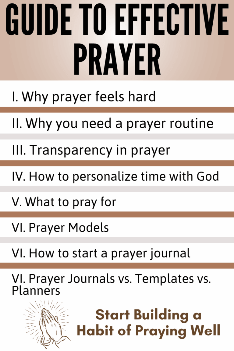 How to Pray for Beginners: A Simple Prayer Guide
