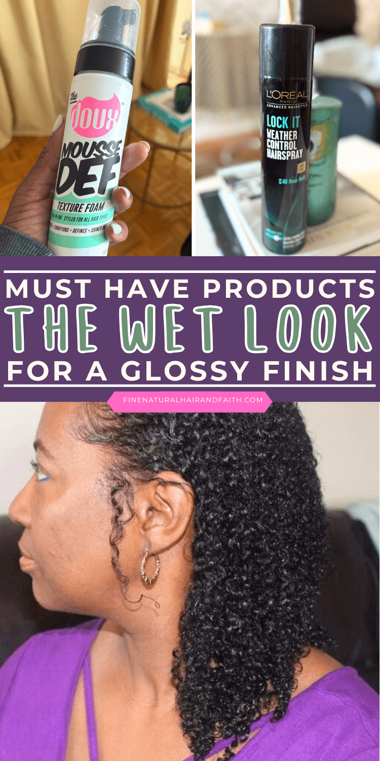 Best Products for the Wet Look on Natural Hair (Without Crunch)